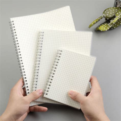 A5 B5 Coil Notebook Grid Blank Line Dot Loose Leaf Coil Notebook Cute Hand Ledger College