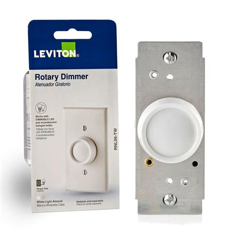 Leviton Trimatron Rotary Dimmer Switch For Dimmable Led Halogen And