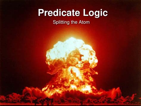 Ppt Predicate Logic Powerpoint Presentation Free Download Id1220139
