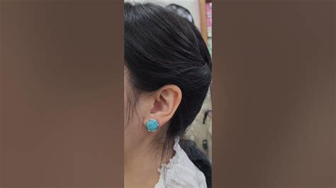 Bnp Jewelry Hero Swarovski Crystal Turquoise Clip Earrings 영웅시대 엄마 어르신 선물 영웅이 터키석 클립 귀걸이 Youtube