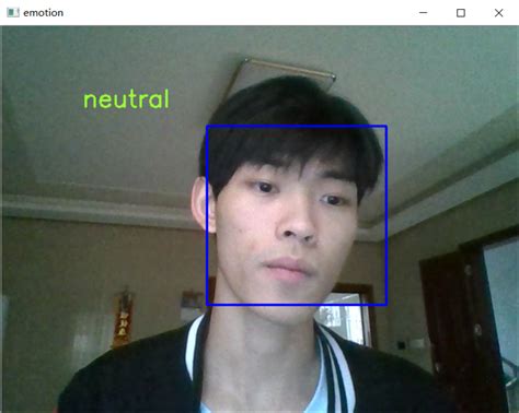 OpenCV 使用 pytorch 模型 通过摄像头实时表情识别 尾巴一米八 博客园