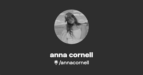 Anna Cornell Instagram Tiktok Linktree