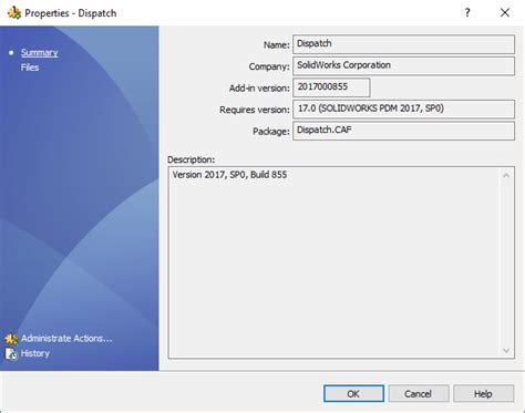 Use Solidworks Pdm Dispatch Action To Move Files In The Vault