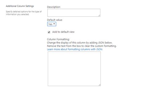 Sharepoint Online Yesno Column No Option For Require That This