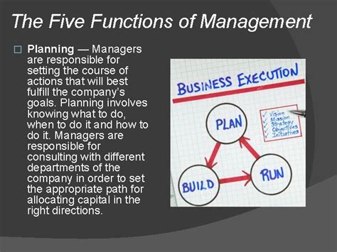 AIM WHAT ARE THE FIVE FUNCTIONS OF MANAGEMENT