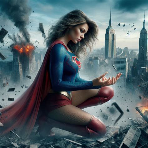 Supergirl Ai Art By Evandromarquesamv On Deviantart