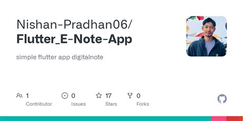 Github Nishan Pradhan Flutter E Note App Simple Flutter App Digitalnote