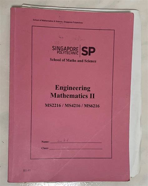 Singapore Polytechnic Textbooks Hobbies And Toys Books And Magazines