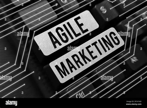 Text Caption Presenting Agile Marketing Conceptual Photo Focusing Team Efforts That Deliver