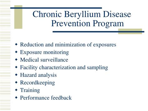 Ppt Beryllium Associated Worker Program Powerpoint Presentation Free Download Id 4500330