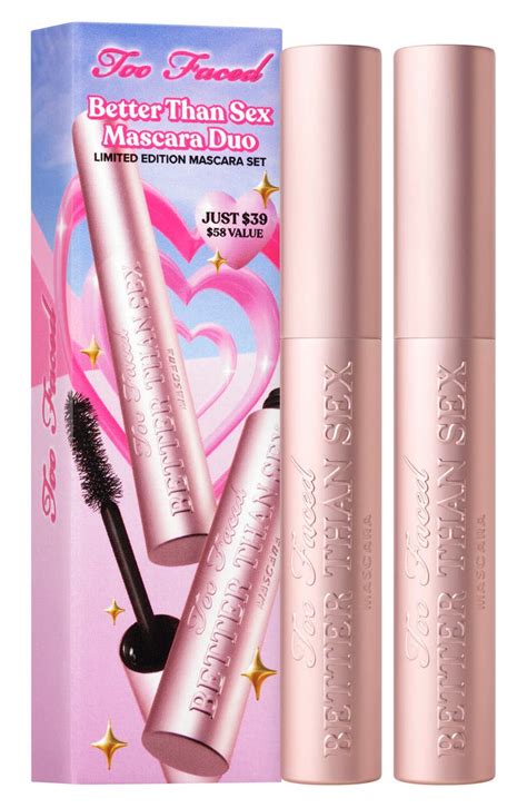 Too Faced Better Than Sex Volumizing And Lengthening Mascara Duo 58