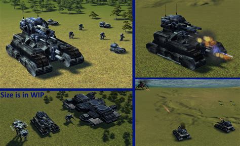 Uef Experimental Tank Ingame Image F B P Future Battlefield Pack [modproject] For Supreme