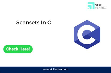 Scansets In C