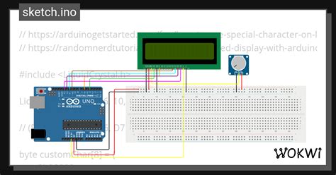 Lcd 16x2 I2c Wokwi Esp32 Stm32 Arduino Simulator