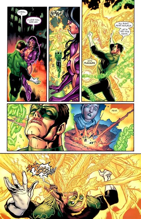 Hal Jordan Merges With Parallax Blackest Night Comicnewbies Green