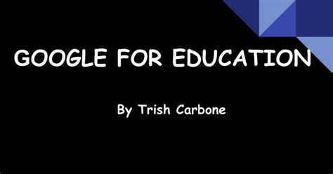 Google In The Classroom Pptx Google Slides