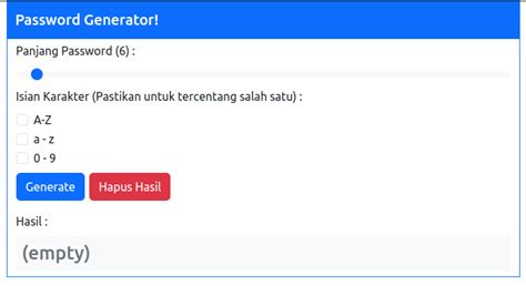 Password Generator Sederhana Dengan Javascript Dicoding Blog