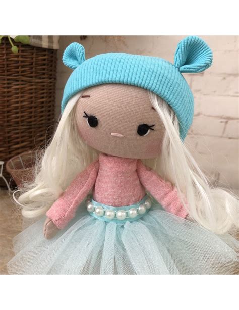 Handmade Doll Rag Doll Textile Doll Birthday T For Girl Fabric