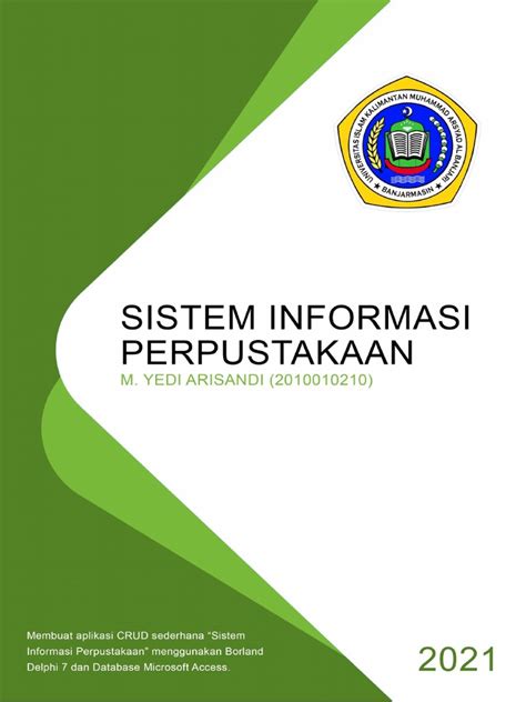 sistem informasi perpustakaan dengan delphi and pdf