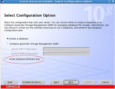 Installing Oracle G On Red Hat Enterprise Linux SysDBA
