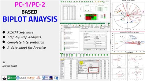 Biplot Analysis Explained Easy Pc 1 Pc 2 Interpretation Statistical Data Analysis Class 03