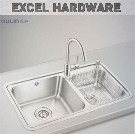 excel hardware complete kitchen sink set available