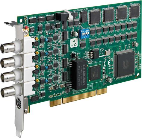 Pci 1714u Be 30 Ms S Simultaneous 4 Ch Analog Input Card Advantech Ae