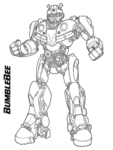 Free Printable Bumblebee Coloring Pages Free Printable Templates