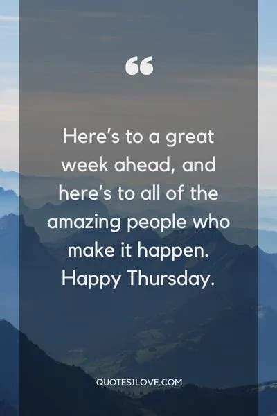 Happy Thursday Team Quotes Quotes I Love