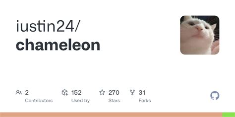 Issues Iustin Chameleon GitHub
