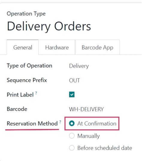 At Confirmation Reservation Odoo 17 0 Documentation