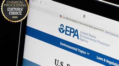 Epa Rolls Out New Pfas Framework Chemical Processing