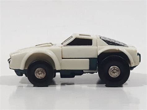 1986 Takara Transformers Tailgate White Trans Am Toy Car Vehicle Treasure Valley Antiques