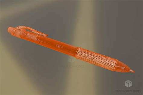 Click Pen Details Free 3d Model C4d Dae Fbx Obj Open3dmodel