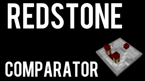 How Do Redstone Comparator Work In Minecraft At Pearline Beard Blog