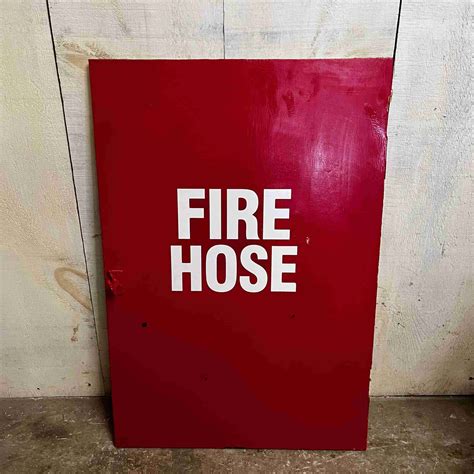 Vintage Fire Hose Cabinet Doors Historic House Salvage