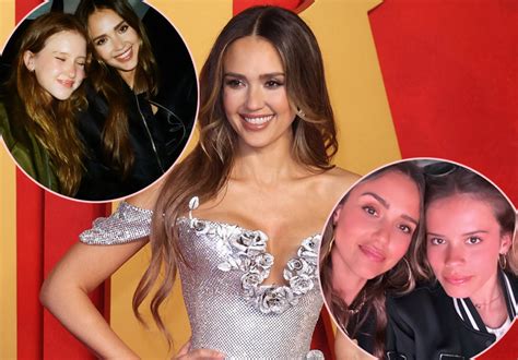 Cute Jessica Alba Posts Side By Sides Of Daughters Wearing Her Classic