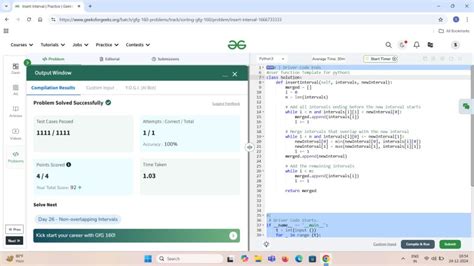 Gfg Gfg160 Geekstreak2024 Codingjourney Geeksforgeeks Womenintech