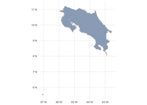 Hierarchical Geospatial Hexagonal Grid Indexing System For Costa Rica
