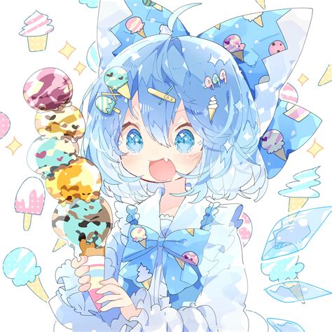 Ice Cream Print Danbooru
