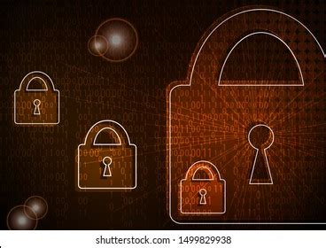 1 580 Digital Lock Guard Sign Binary Code Images Stock Photos