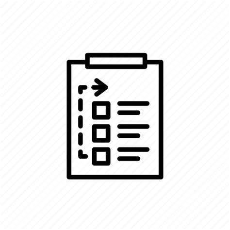Checklist Index Item List Prioritization Task Icon Download On