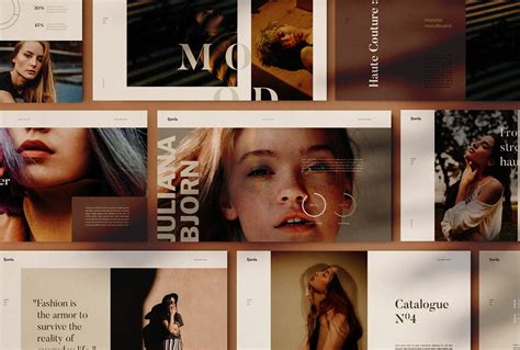 Fjorda Powerpoint Template Presentation Templates ~ Creative Market