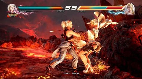 Tekken 7 Lidia Vs Nina Arcade Youtube