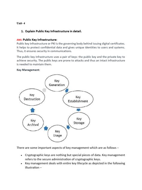 Unit 4 Pdf Public Key Certificate Public Key Cryptography