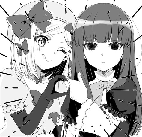 Frederica Bernkastel And Lambdadelta Umineko No Naku Koro Ni Drawn By