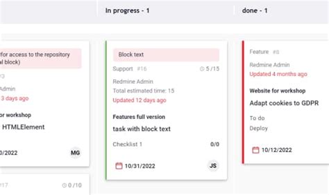 Agile Kanban Scrum Board