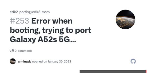 Error When Booting Trying To Port Galaxy A52s 5G A52sxq Issue 253