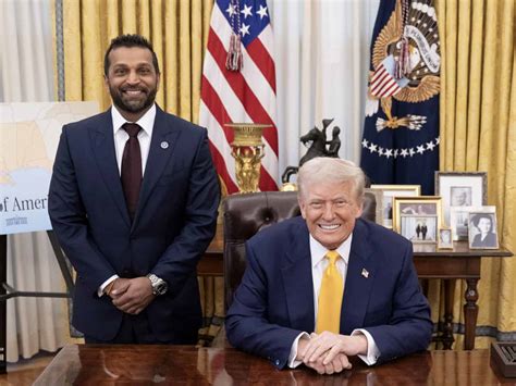 Trump To Fire Indian Origin Kash Patel Clarity Here