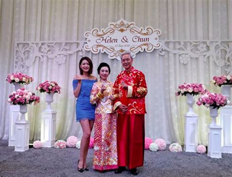 黃昏戀禮成男家四代同堂出席婚禮陳榮峻我終於係你老公